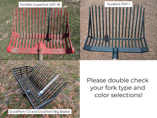 Manure Fork Replacement Tine for Durafork and Fortiflex - Set of 3 ...